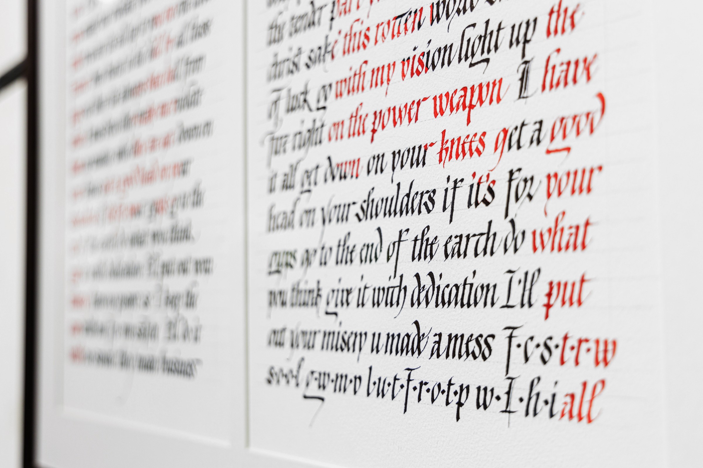 WESTERN CALLIGRAPHY ANNUAL EXHIBITION : POP & ART - indego design